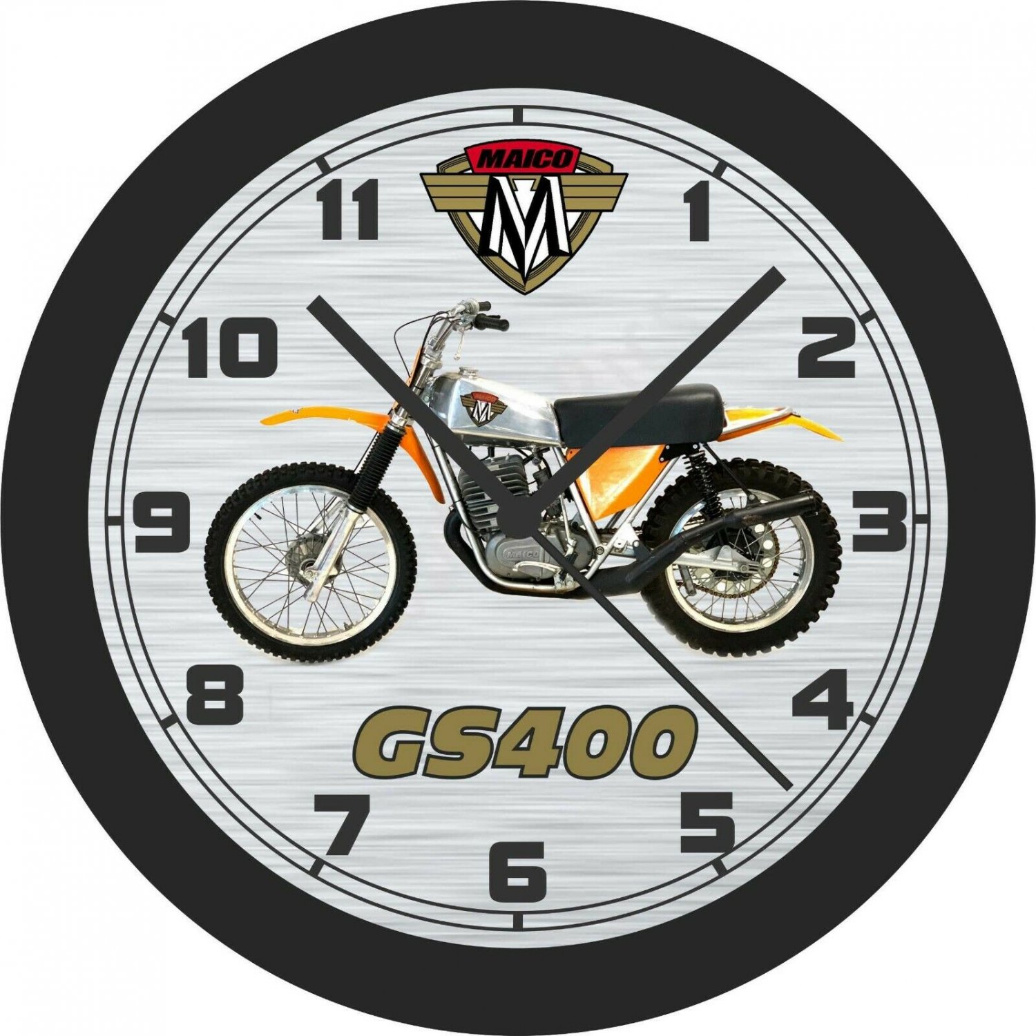 1974 Maico GS400 Classic Motocross Bike Wall Clock-Free US Ship