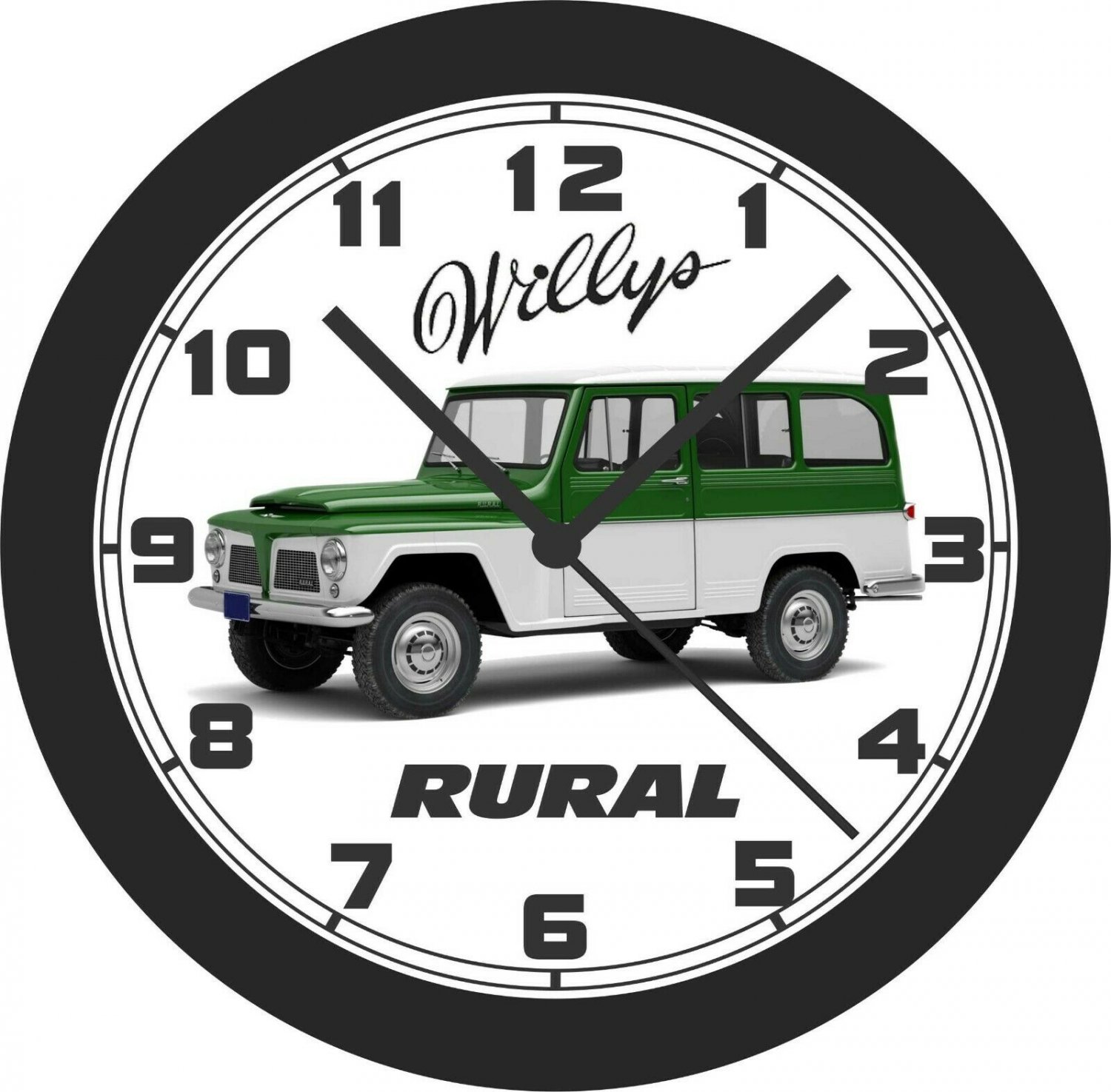 Willys Rural Truck Wall Clock-Free US Ship