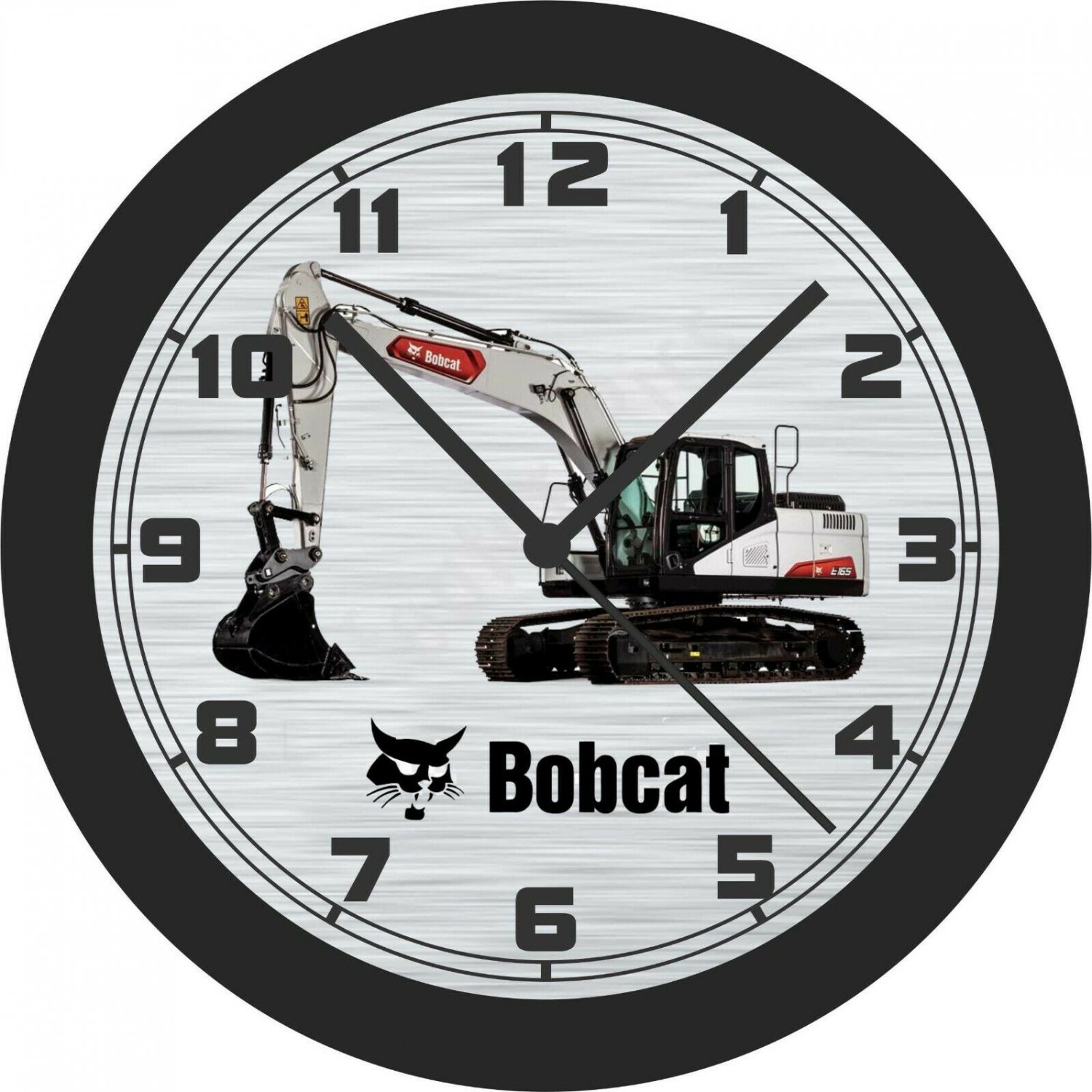 Bobcat E165 Large Excavator Wall Clock-Free US Ship