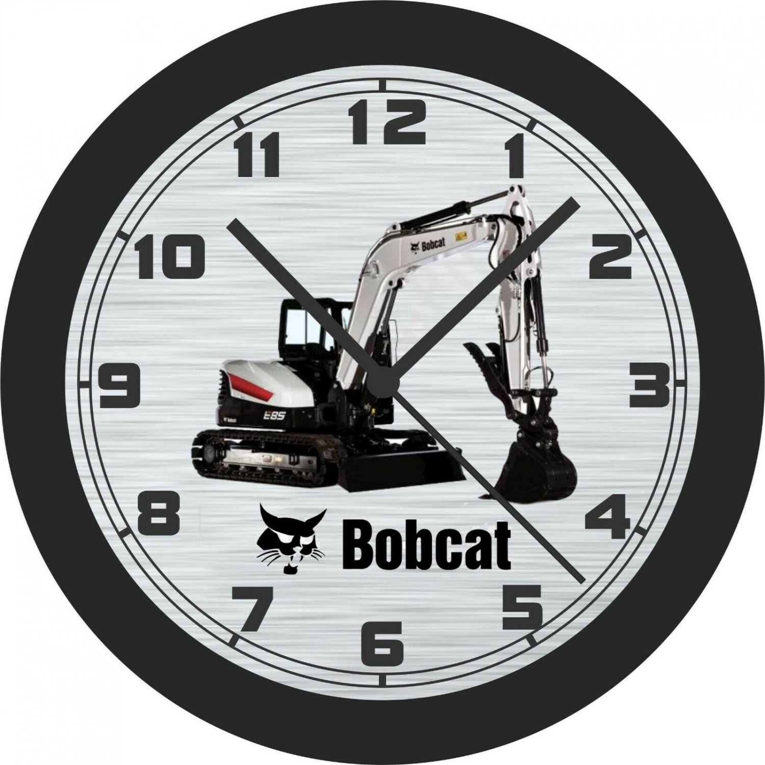 Bobcat E85 Compact Excavator Wall Clock-Free US Ship
