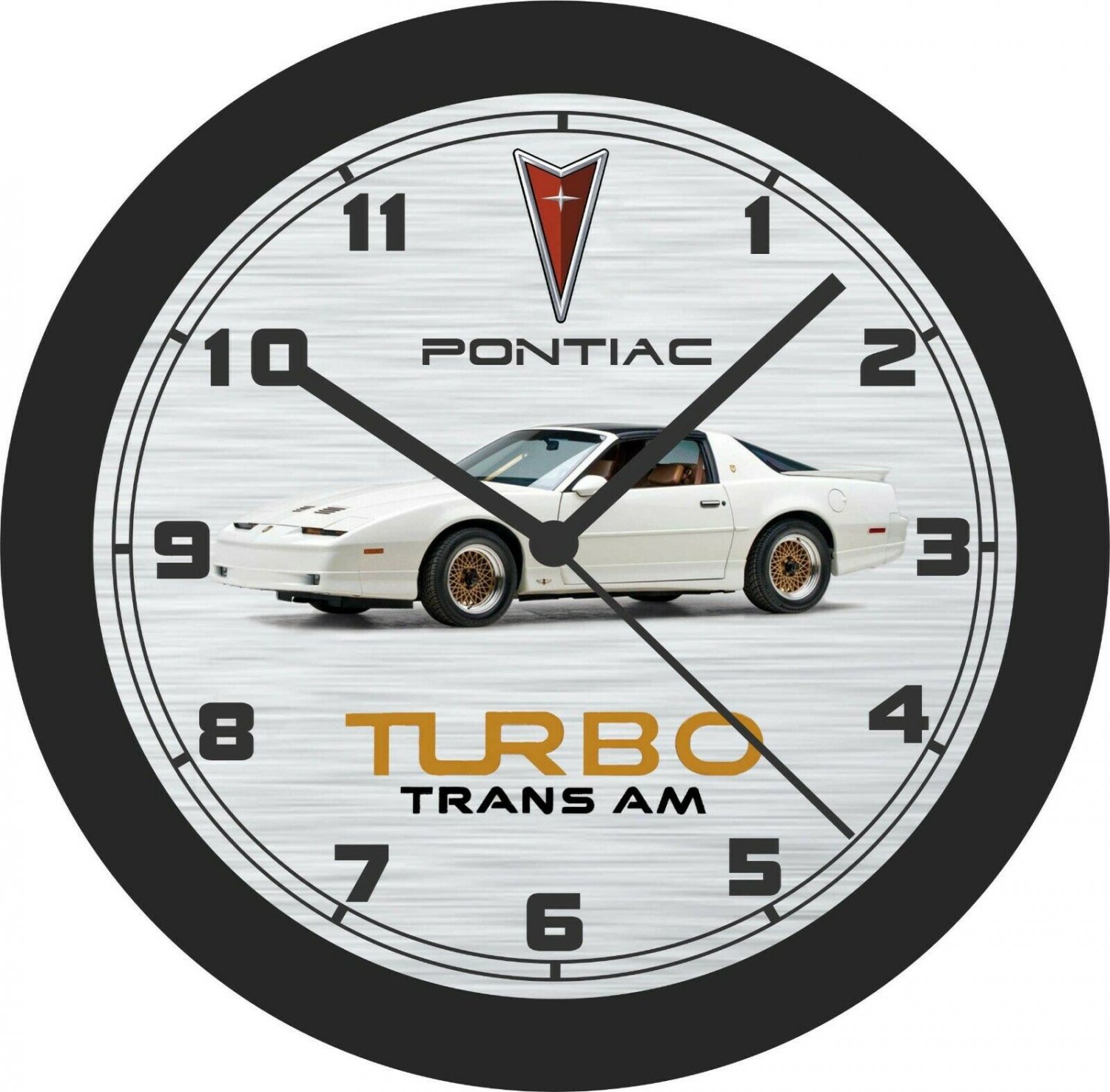 1989 Pontiac Firebird Turbo Trans Am Wall Clock-Free US Ship!