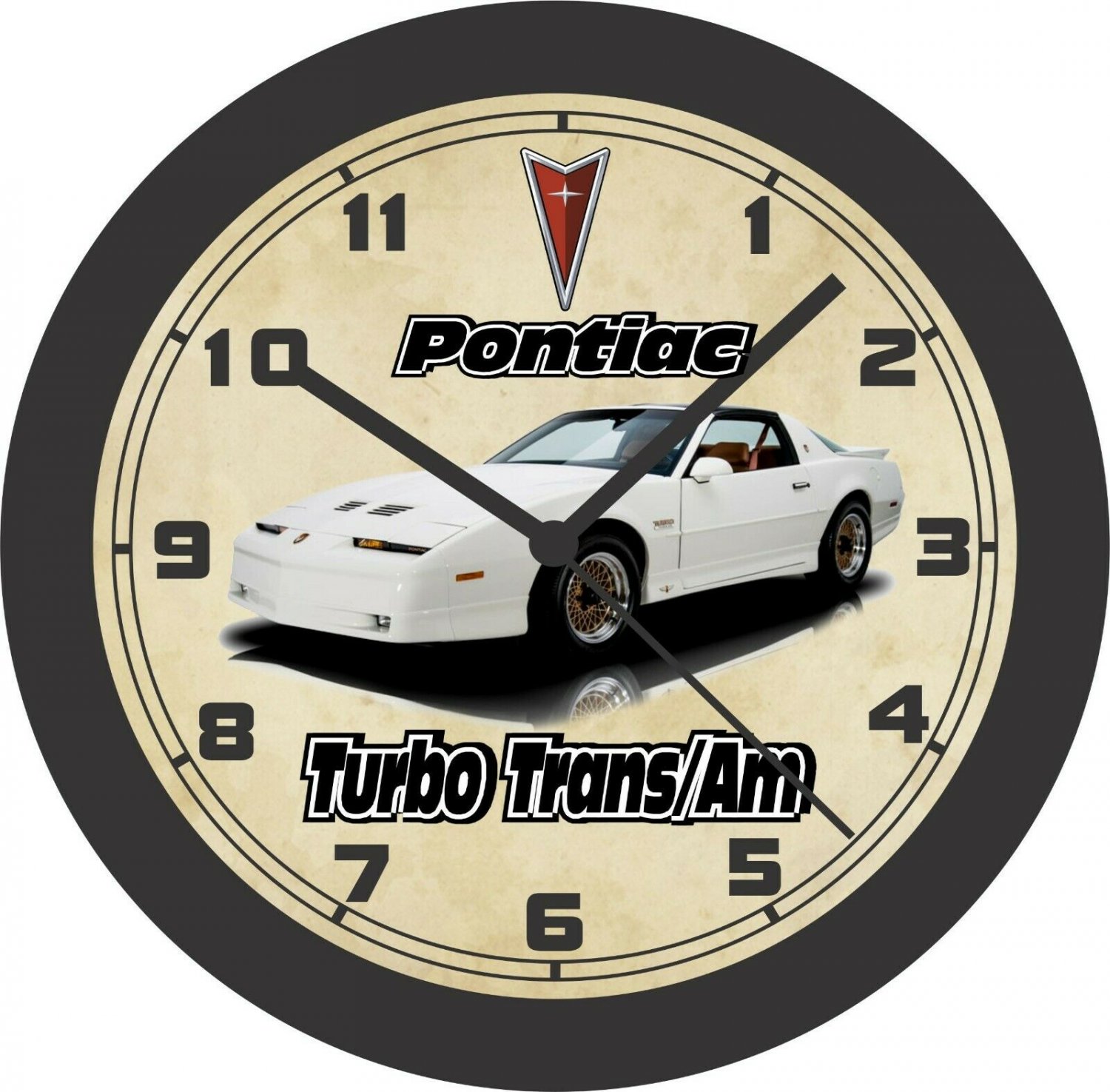 1989 Pontiac Firebird Turbo Trans-Am Wall Clock-Free US Ship, Camaro ...