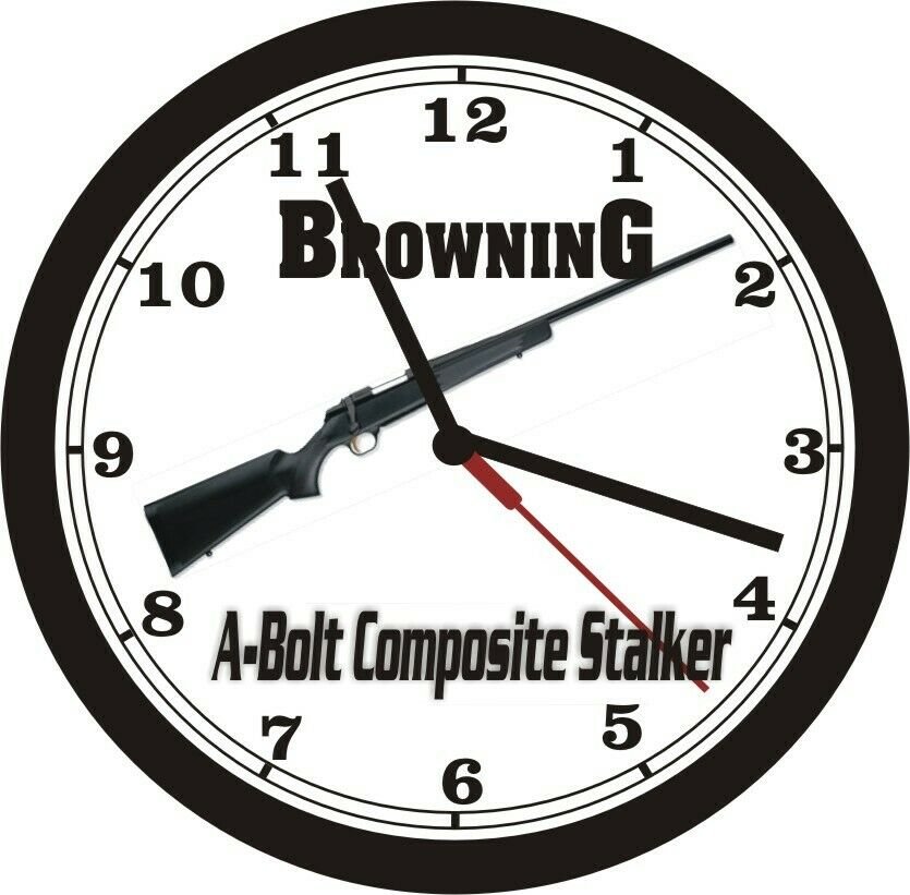 BROWNING A BOLT COMPOSITE STALKER WALL CLOCK-FREE USA SHIP!