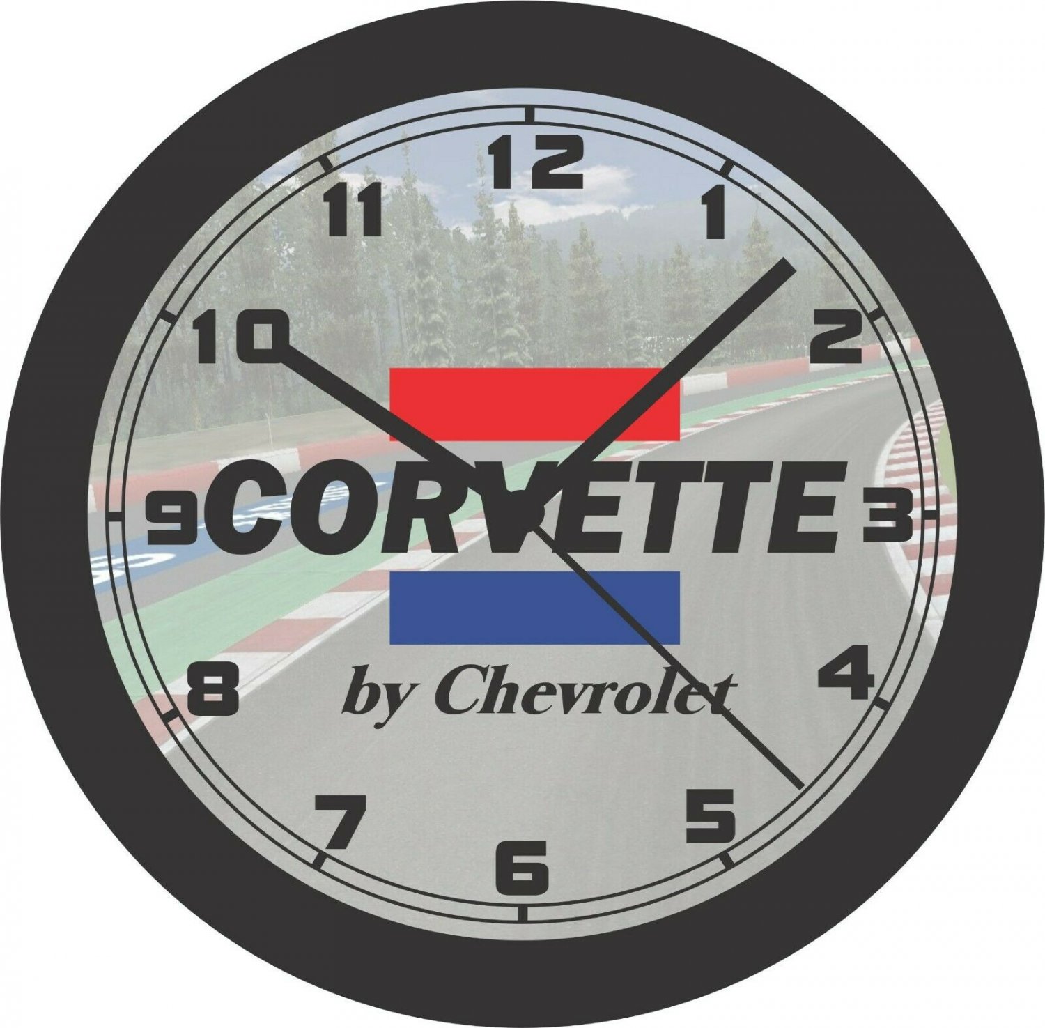60's Chevrolet Corvette Emblem Wall Clock-Free US Ship-Choose 1 of 5 styles