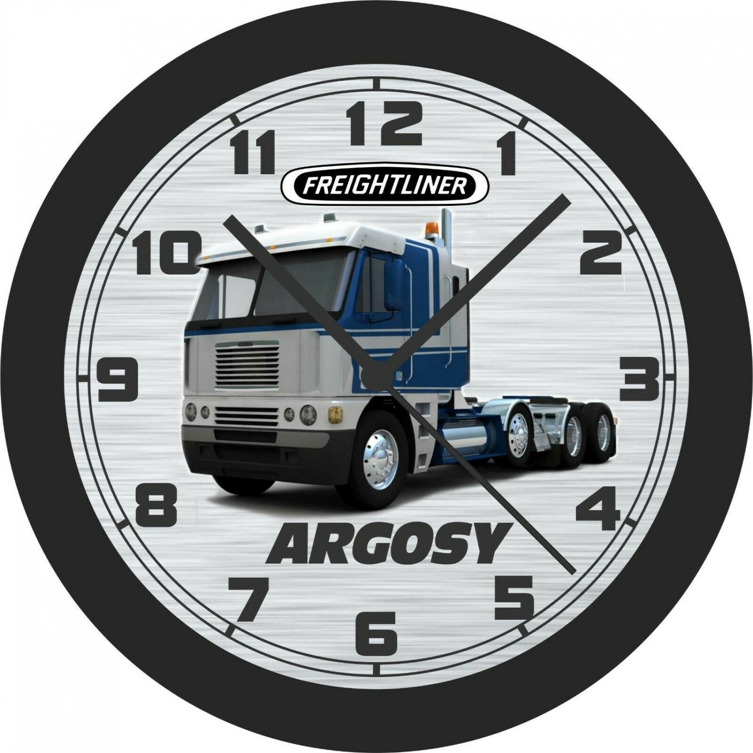 Freightliner Argosy Semi-Truck Wall Clock-Add Your Business Name Free!