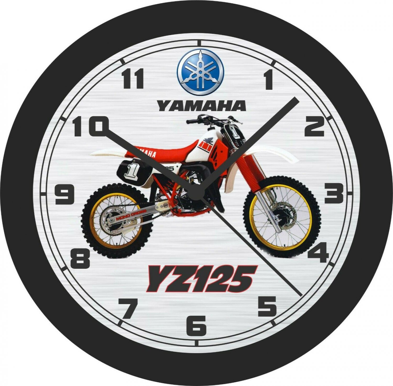 1985 Yamaha YZ125 Motocross Wall Clock-Free US Ship, Honda, Kawasaki ...