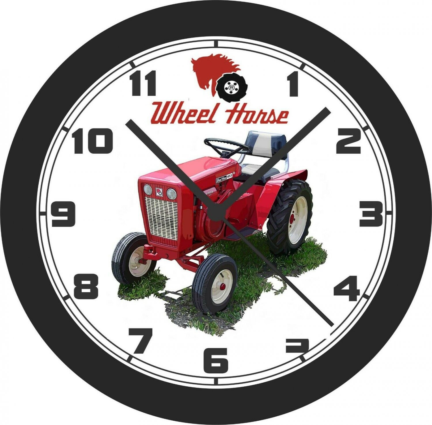 Wheel Horse 953 Lawn Tractor Wall Clock-Free US Ship