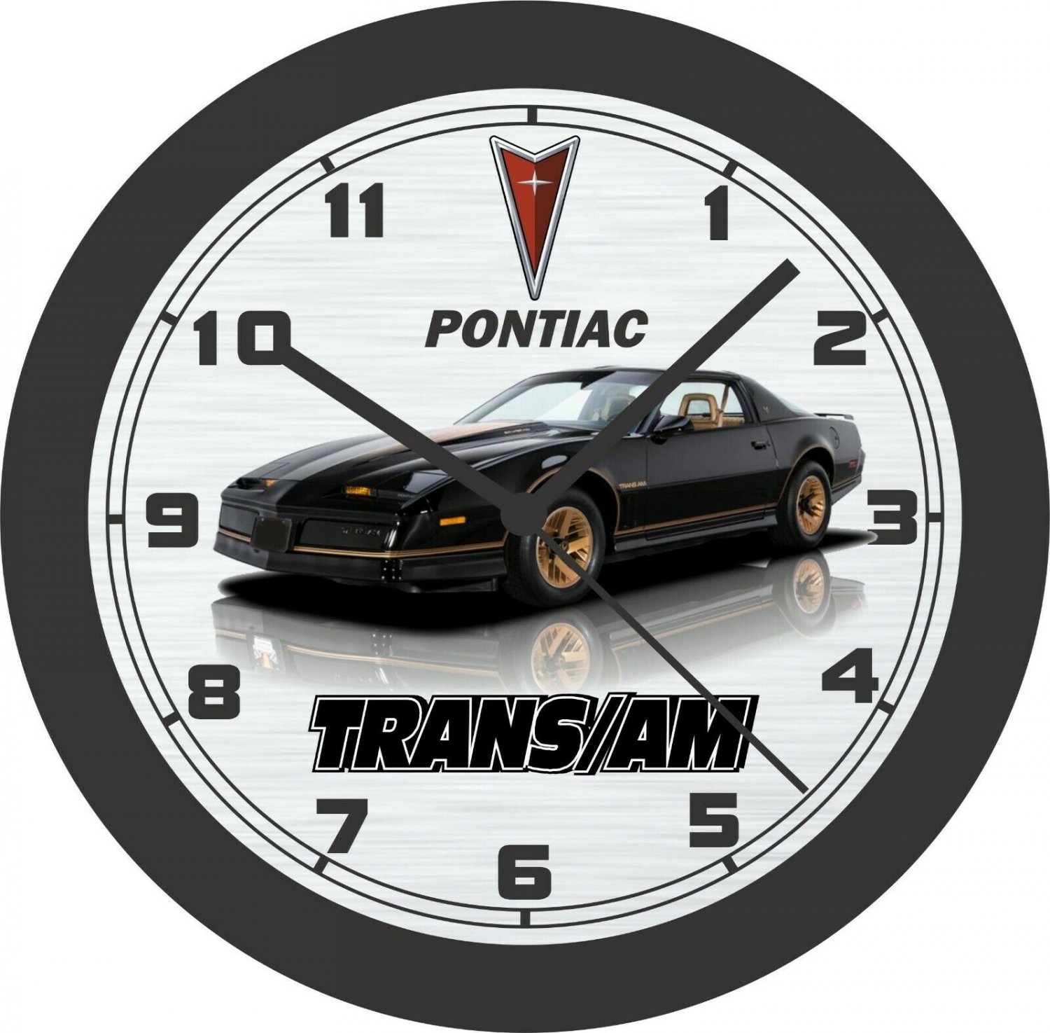 1984 Pontiac Firebird TransAm Wall Clock-Camaro, Mustang, Corvette