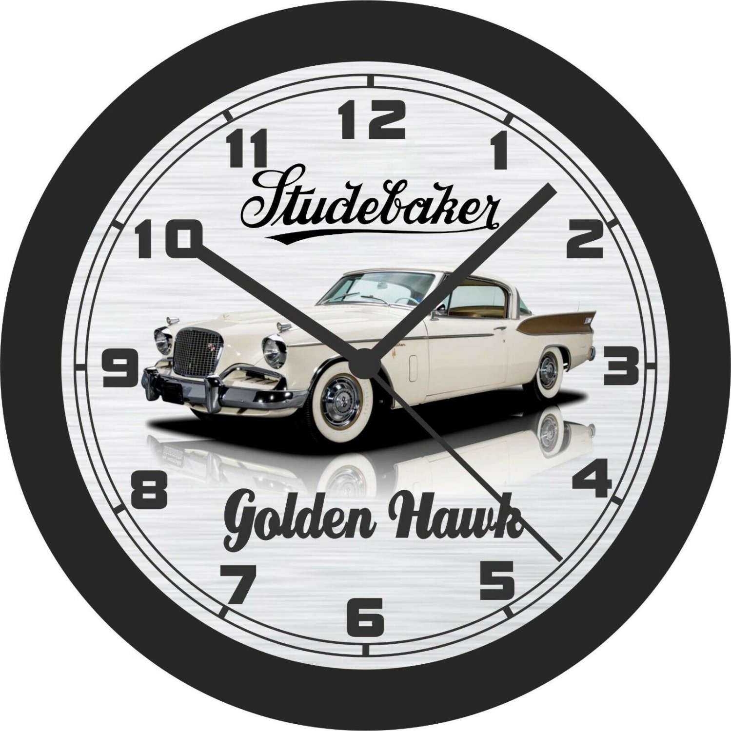 1957 Studebaker Golden Hawk Wall Clock-Free US Ship