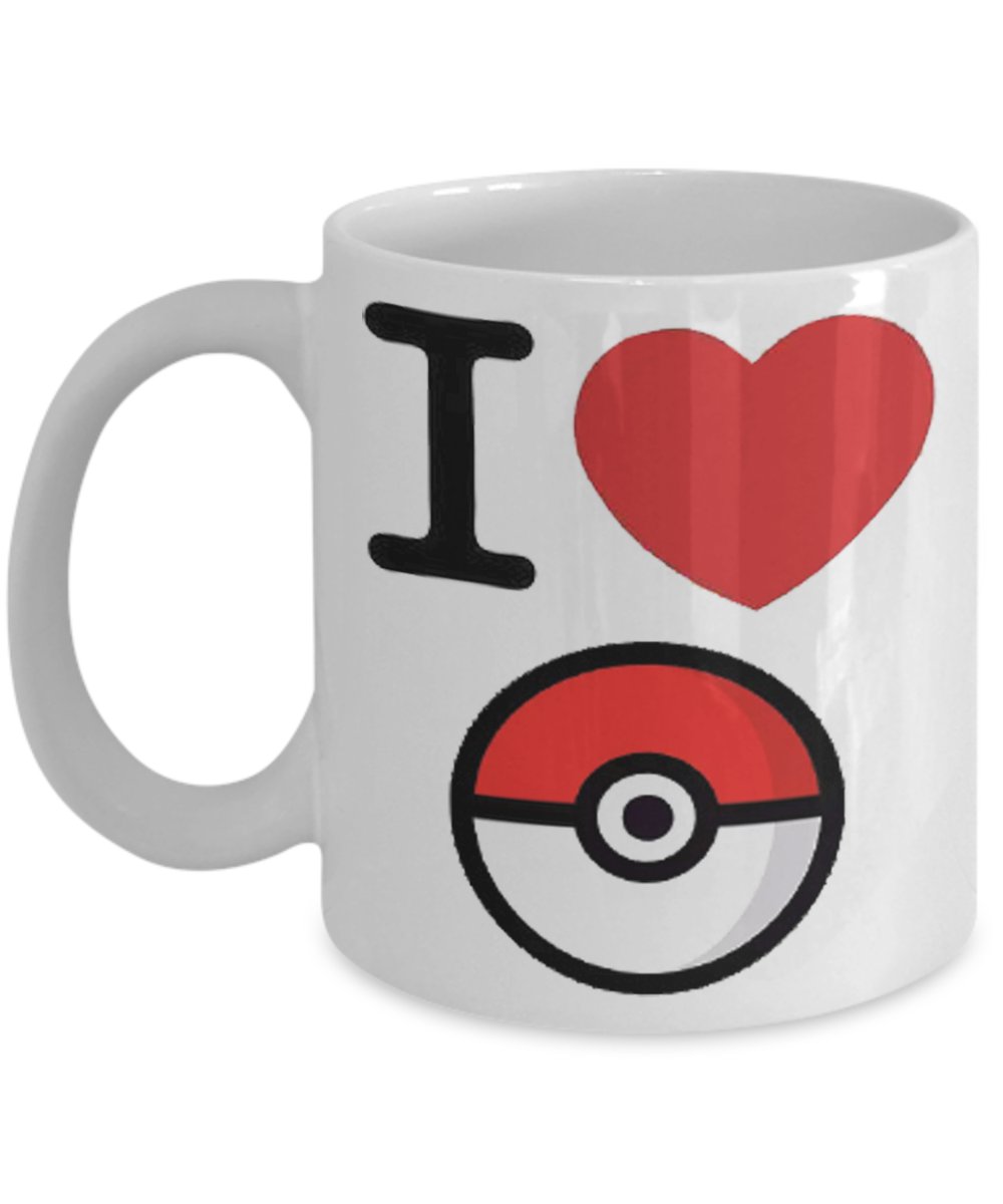 Pokemon Go Mug - I Love Pokemon - For All Pokemon Fans