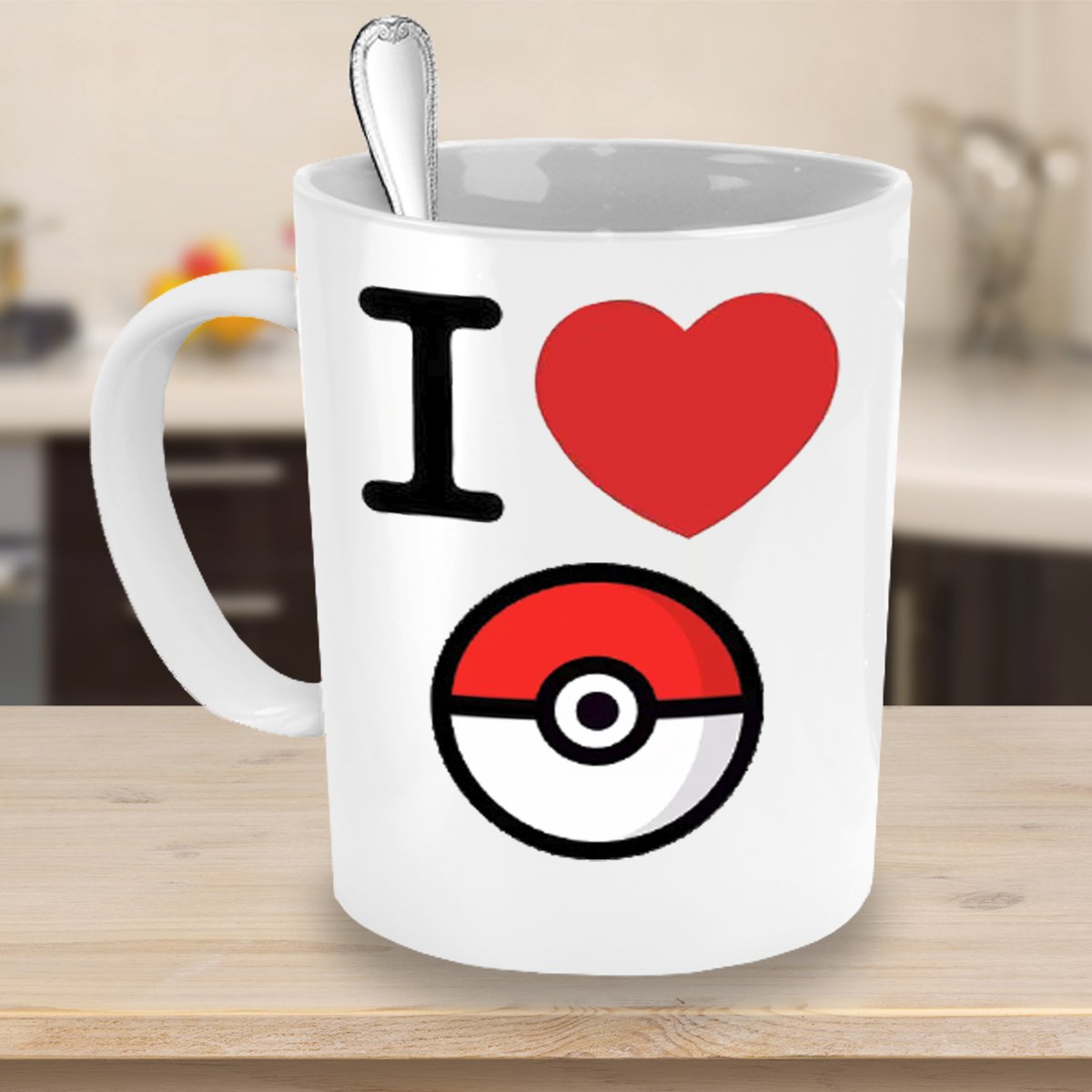Pokemon Go Mug - I Love Pokemon - For All Pokemon Fans