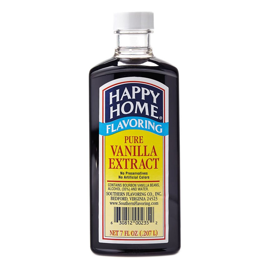 Happy Home Pure Vanilla 4 ounce plastic bottle