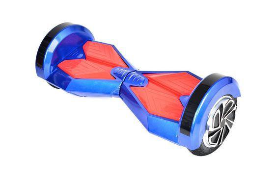 Self Balancing 8 Inch Ferrari 2017 Blue/Red Superman Hoverboard ...