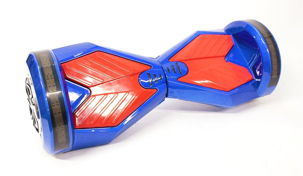 Self Balancing 8 Inch Ferrari 2017 Blue/Red Superman Hoverboard ...