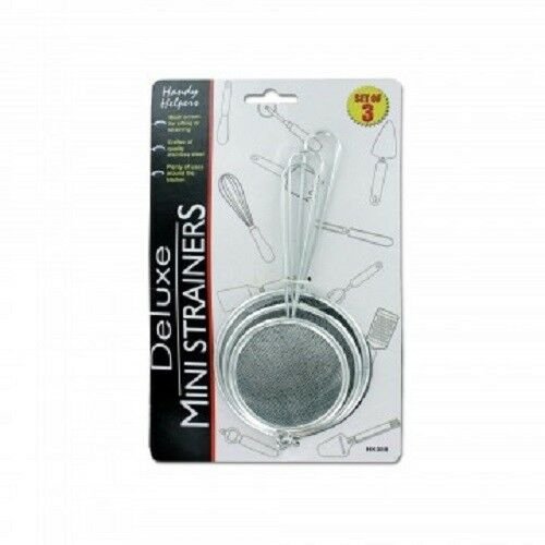 Stainless Steel Kitchen Mini Strainers Set
