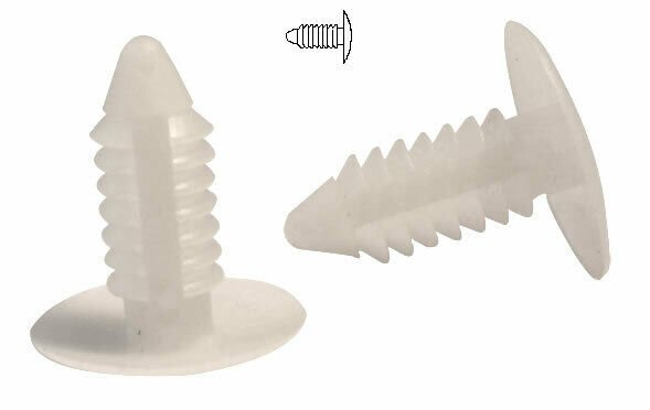 25 Multi-Gauge Single and Double Wrap Rivets for Patio Vinyl Strapping