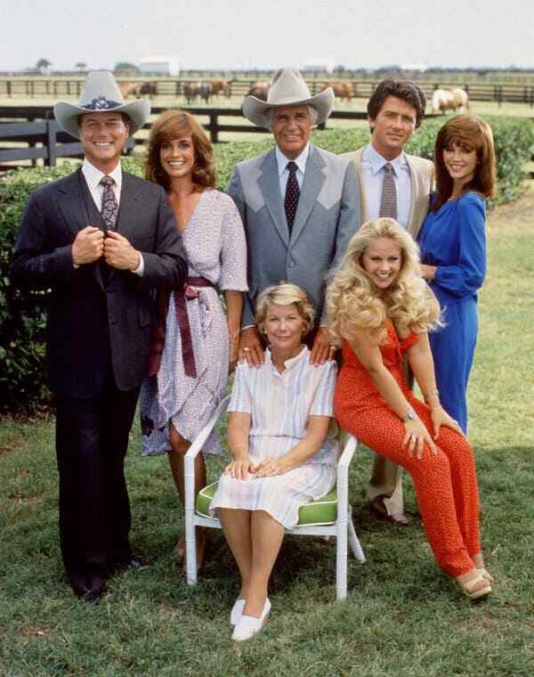 DALLAS CAST 8x10 GLOSSY Photo
