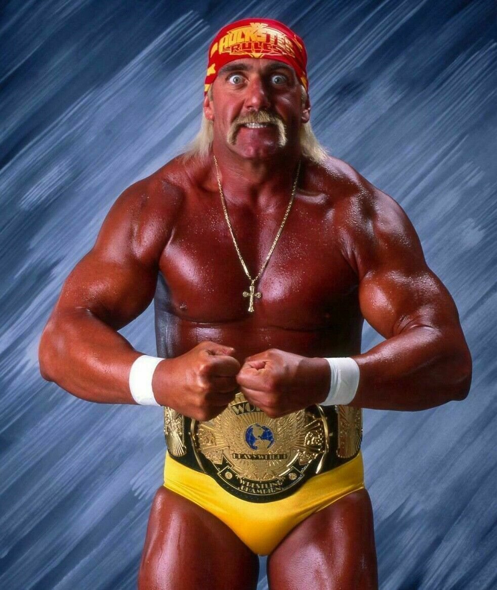 HULK HOGAN vintage WCW WWE WWF WRESTLING 8x10 Photo
