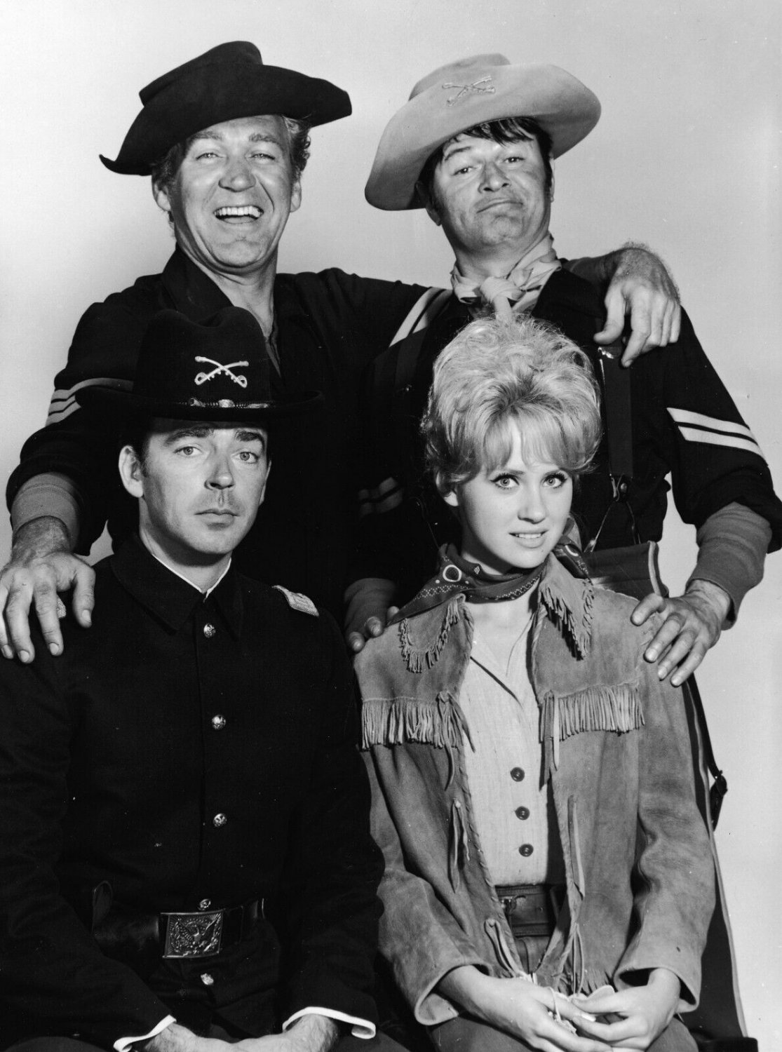 Ken Berry, Larry Storch, Melody Patterson & James Hampton F Troop 11x14 ...