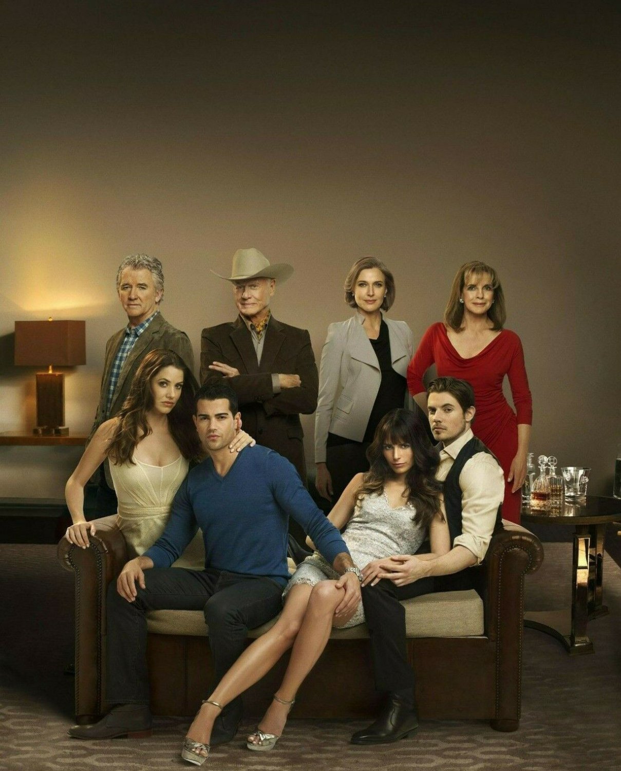 DALLAS CAST 5X7 GLOSSY Photo