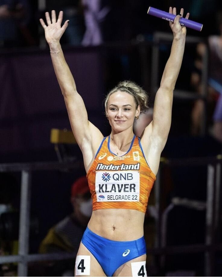BEAUTIFUL Lieke Klaver Dutch olympic athlete 8X10 Photo
