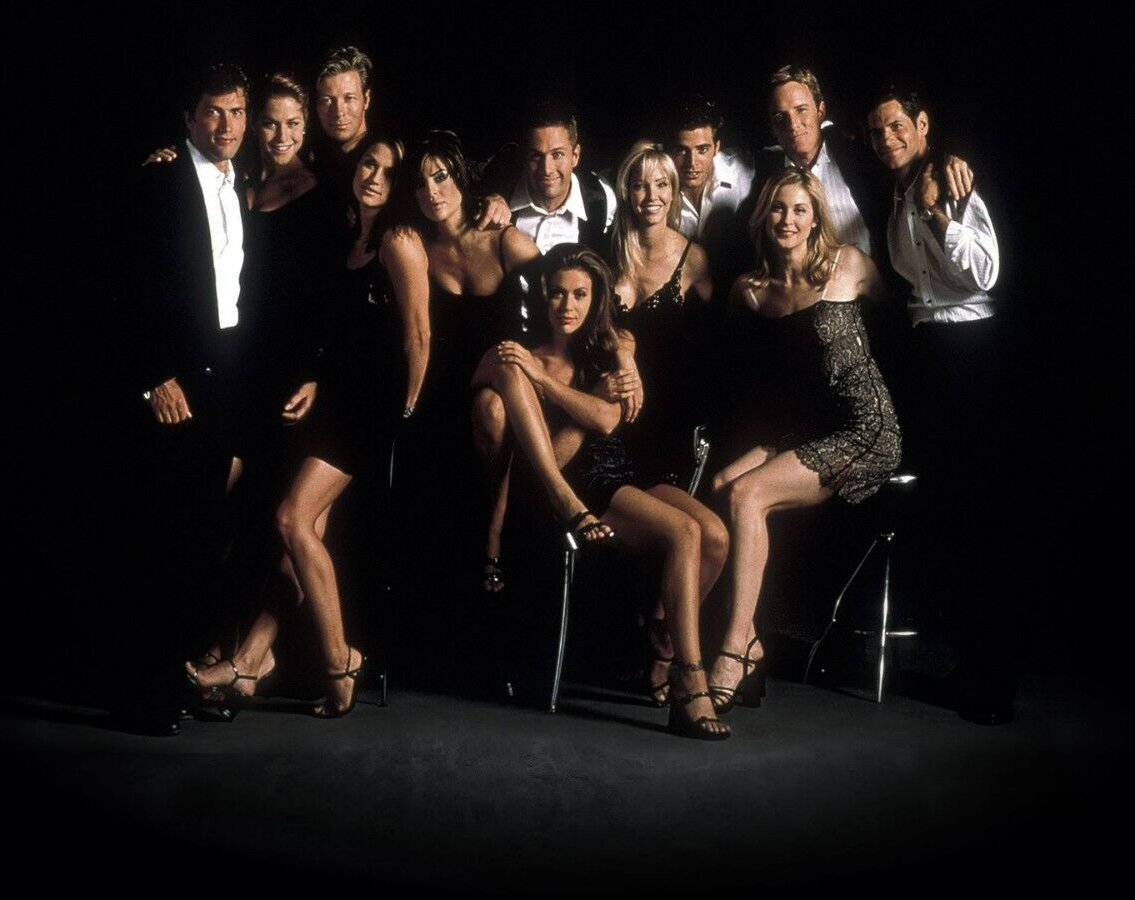 BEAUTIFUL HEATHER LOCKLEAR GRANT SHOW & LAURA LEIGHTON MELROSE PLACE ...