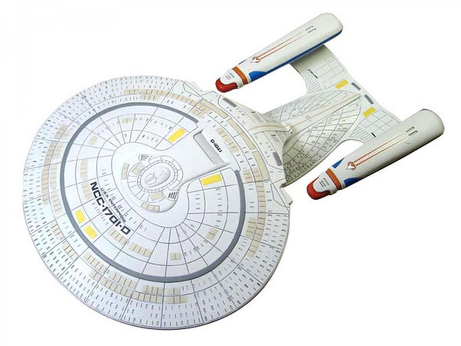 F Toys Star Trek StarFleet Collection #04 U.S.S. Enterprise NCC-1701-D ...