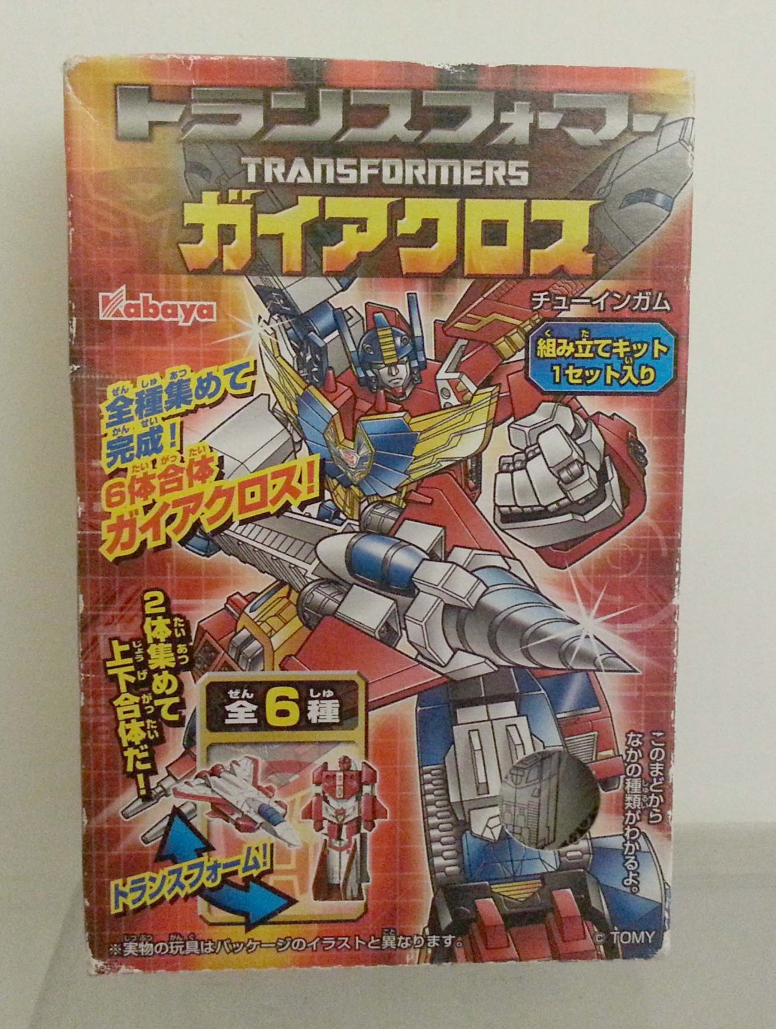 Kabaya Tomy Transformer Gaia Land Cross Candy Toy Model Kit #5 Made in ...