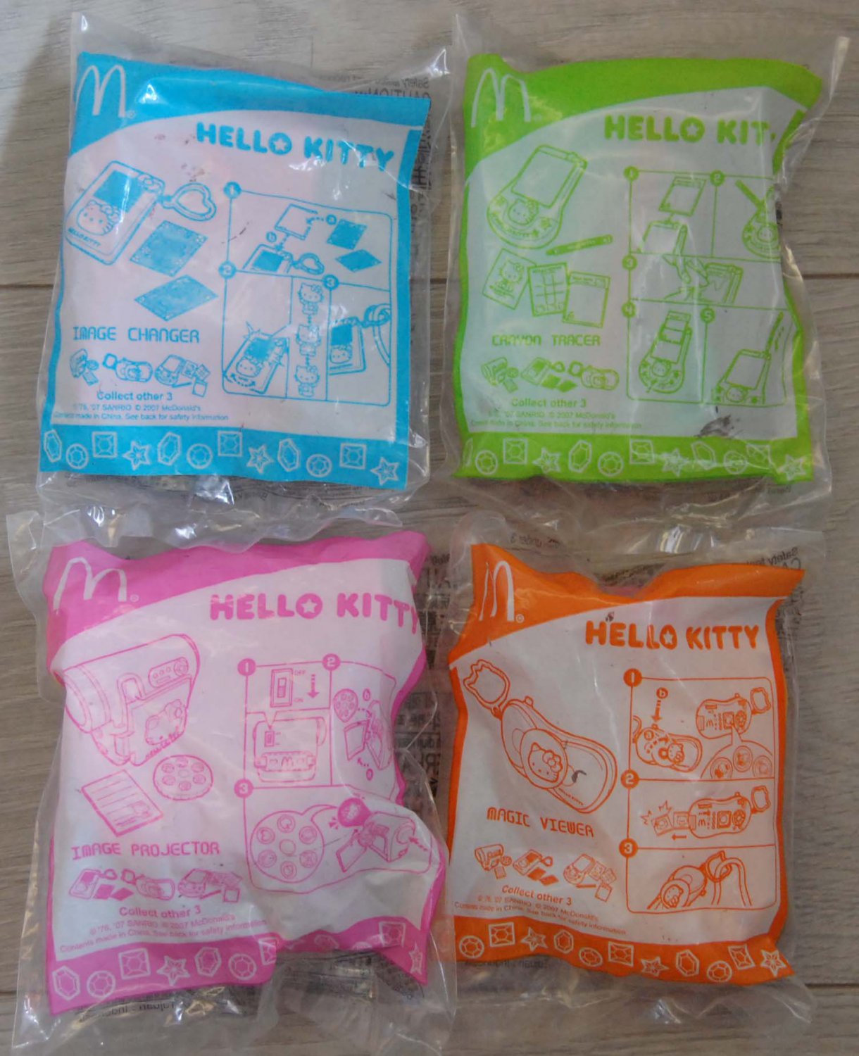 McDonald's Sanrio Hello Kitty - Image Projector, Magic Viewer, Image ...