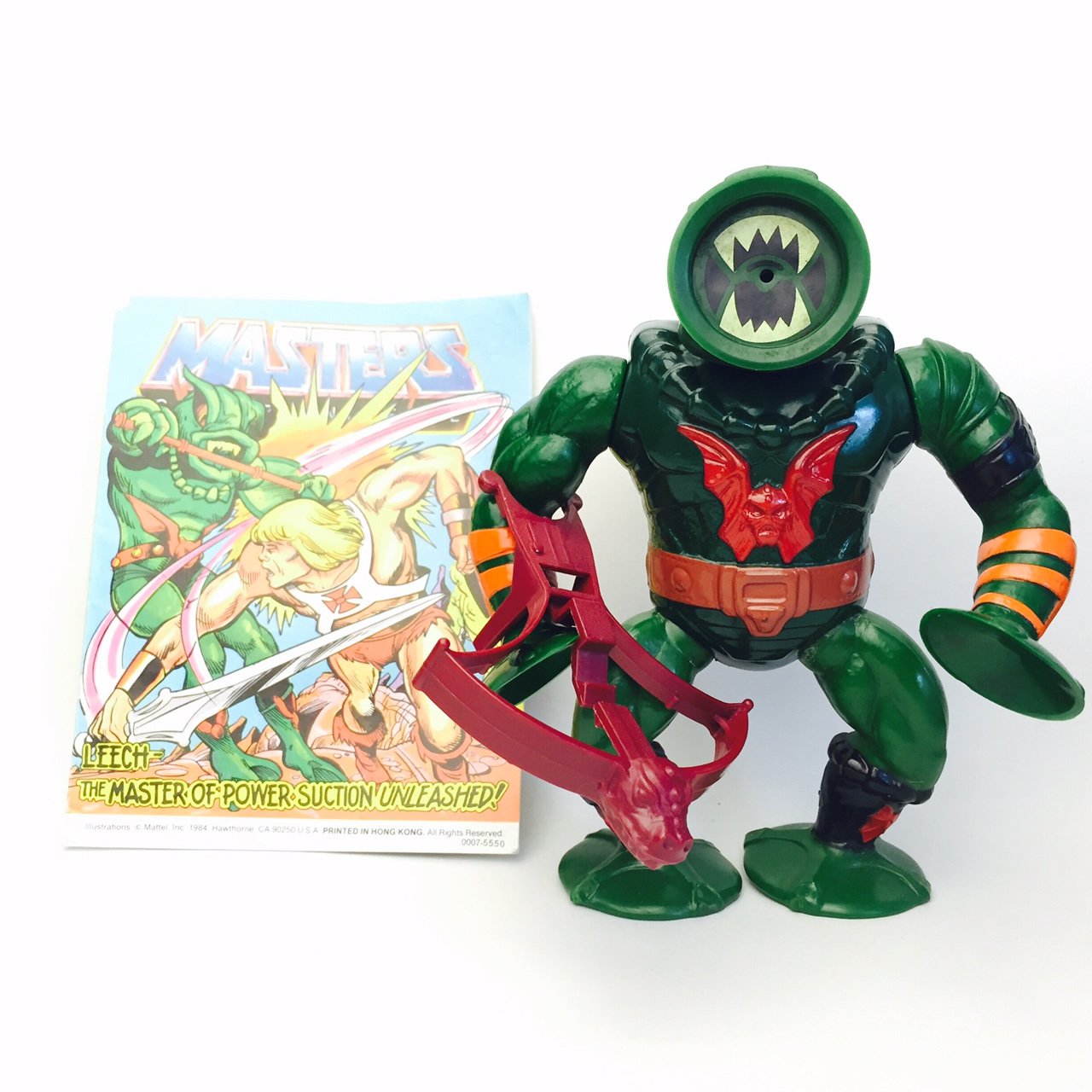 LEECH & Comic Complete He-Man Masters of the Universe MOTU Vintage ...