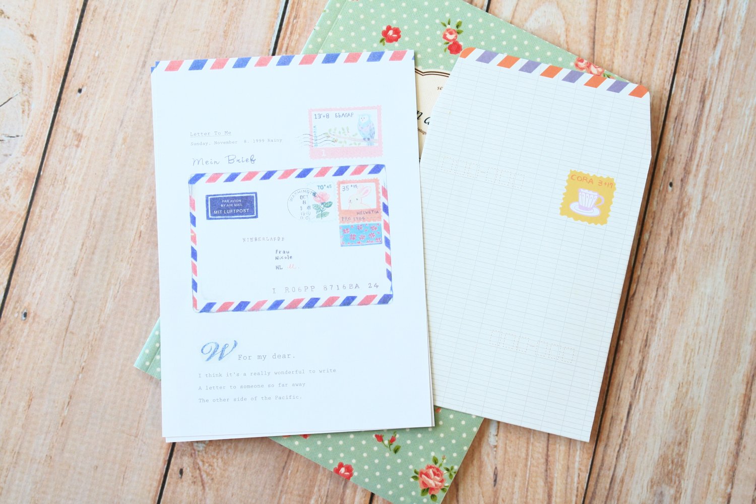 Letter to Me Everything You Want writing paper & envelopes letter set