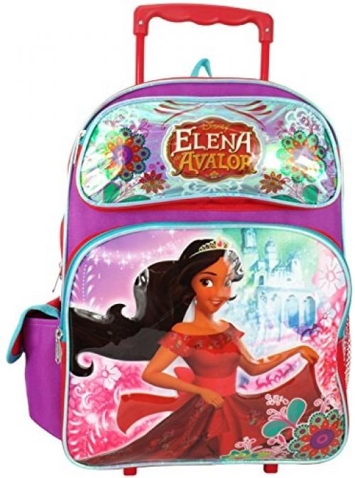 Disney Princess Elena Of Avalor 16 Large Rolling Backpack