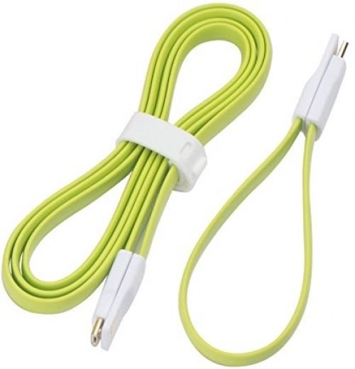 2pcs ALPS Premium Magentic Tangle Free Flat Cord Micro USB To USB Data ...