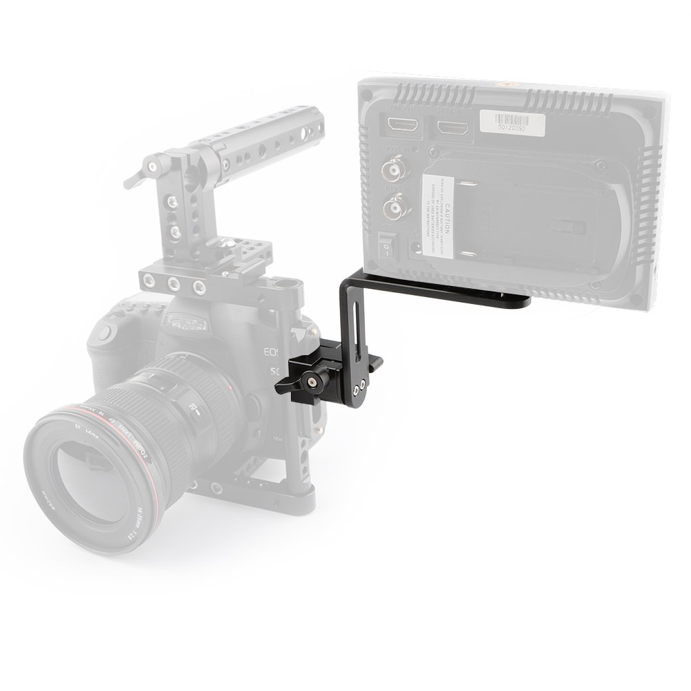 CAMVATE Adjustable L-Shape Connecting Arm With NATO Rail Adapter C1926