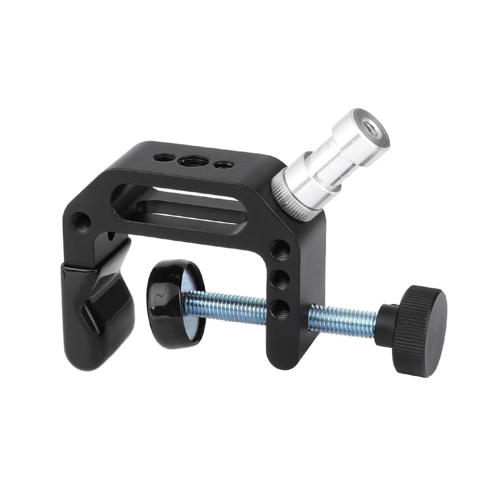 Robust C Clamp With 1/4" & 3/8" Male & Female Thread Screw Mounting ...