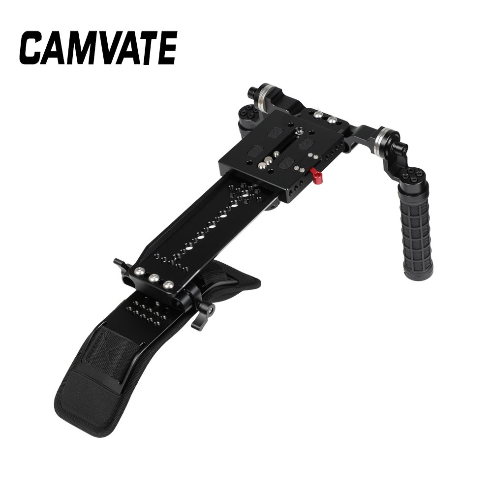 Shoulder Mount Rig With ARRI 12" Dovetail Bridge Plate & Rosette ...