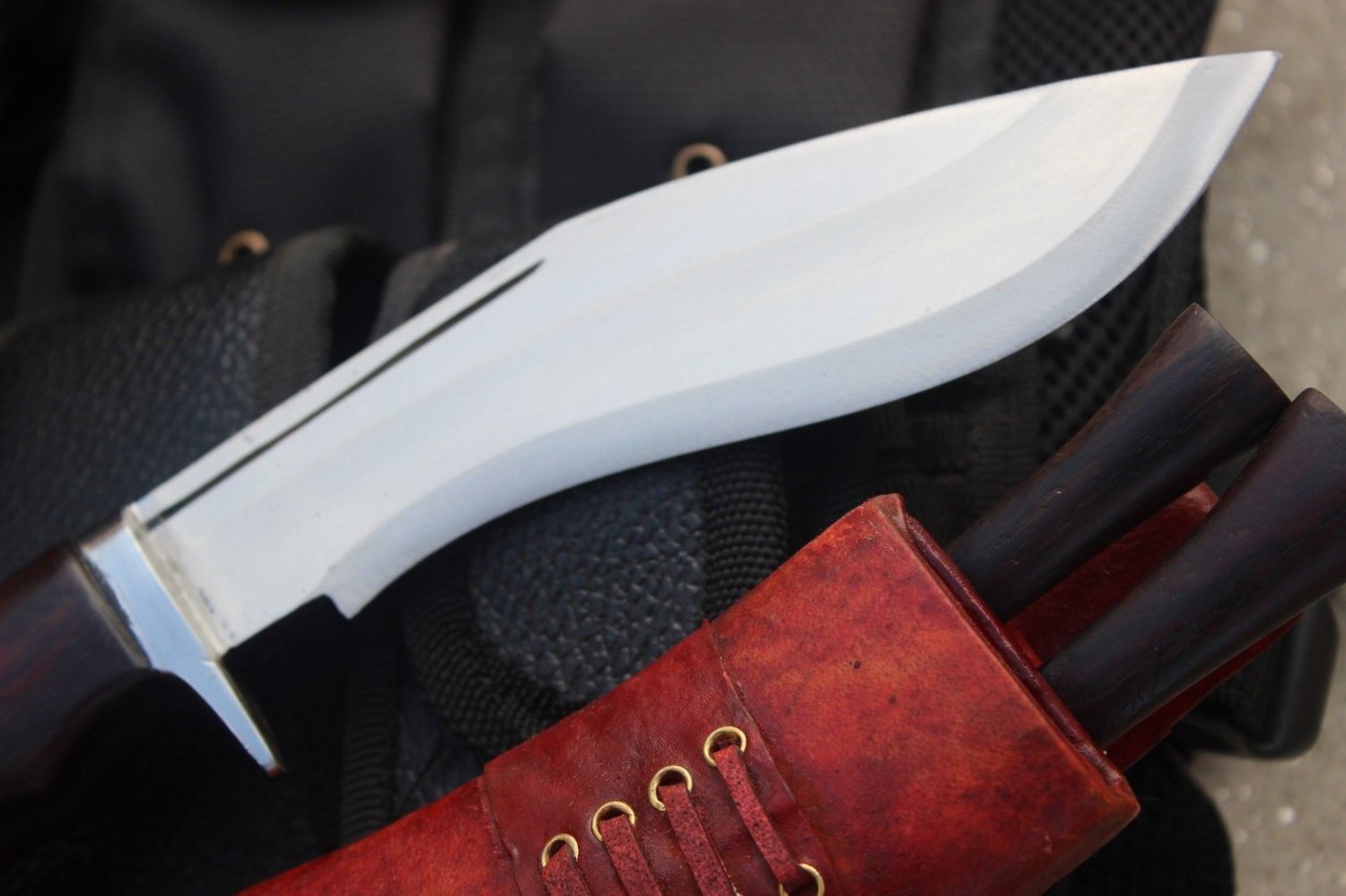 6" Authentic Gurkha Hand Forged Blade Afghan Gripper Blocker Kukri Knife