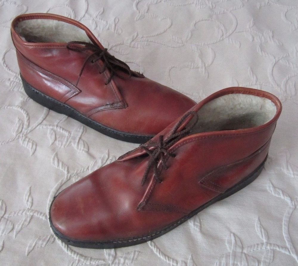 Bates Original Floaters 1964 Olympics Shearling Lined Knock A Boots ...