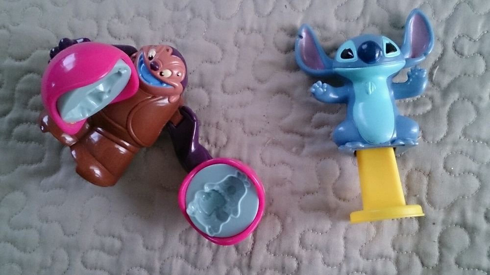 lilo & Stitch Play-doh dough accessories lot Disney