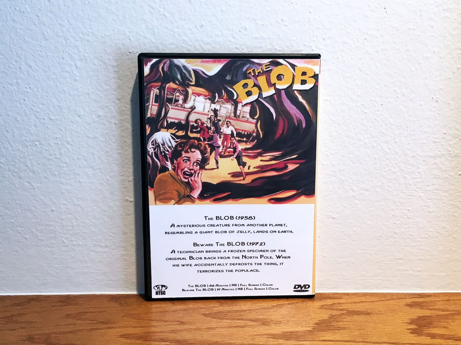 Blob 1958 Beware the Blob 1972 2 Disk DVD Set Comedy Horror