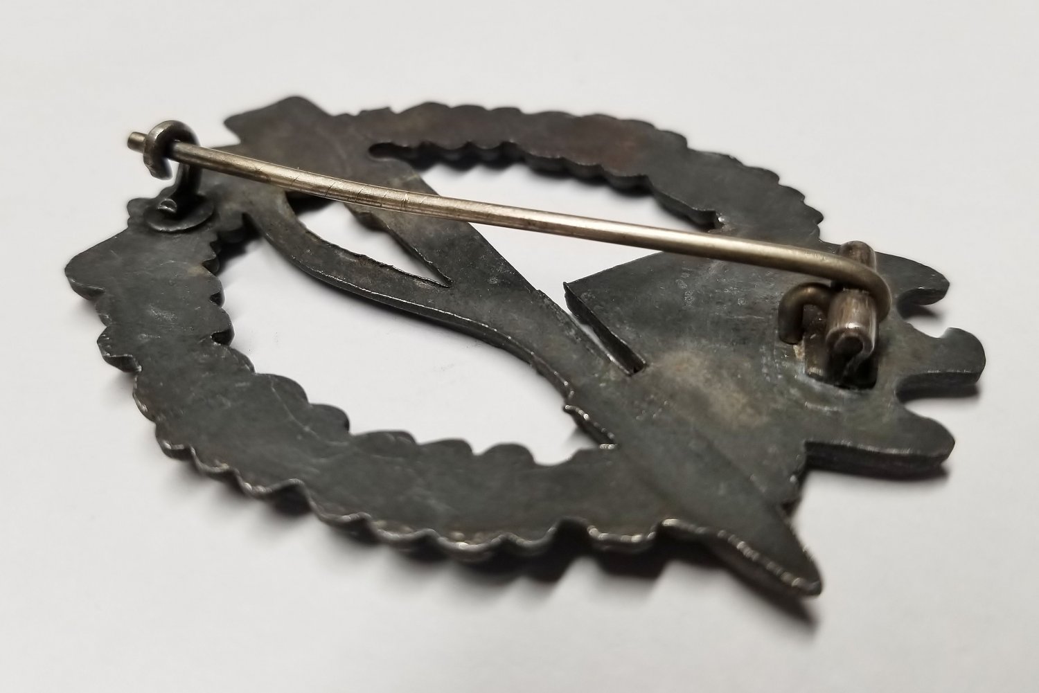 WWII GERMAN NAZI INFANTRY ASSAULT BADGE - SILVER GRADE