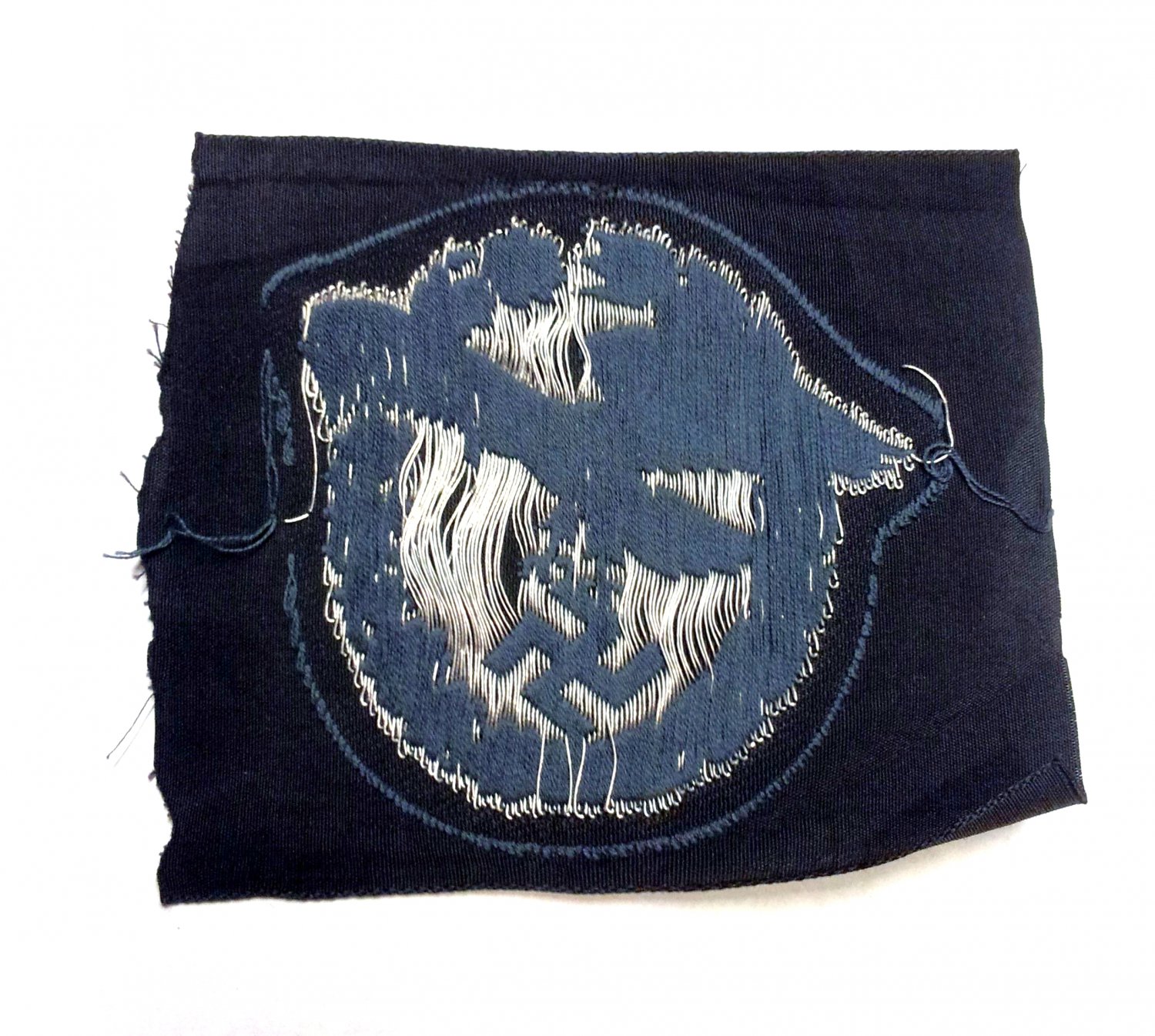 WWII WW2 GERMAN NAZI LUFTWAFFE PILOT OBSERVER BADGE- CLOTH VERSION