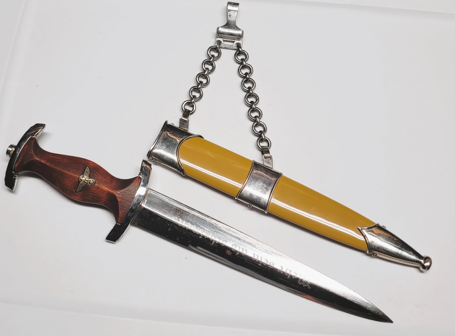 WWII GERMAN NPEA CHAINED LEADER DAGGER