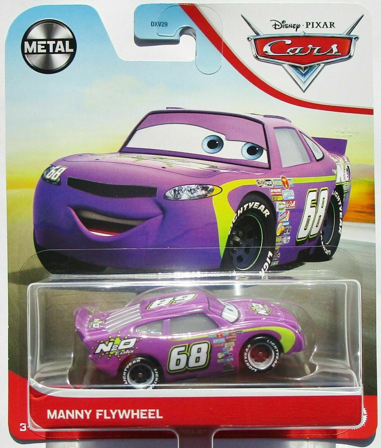 ++ 2021 Disney Pixar Cars - Manny Flywheel