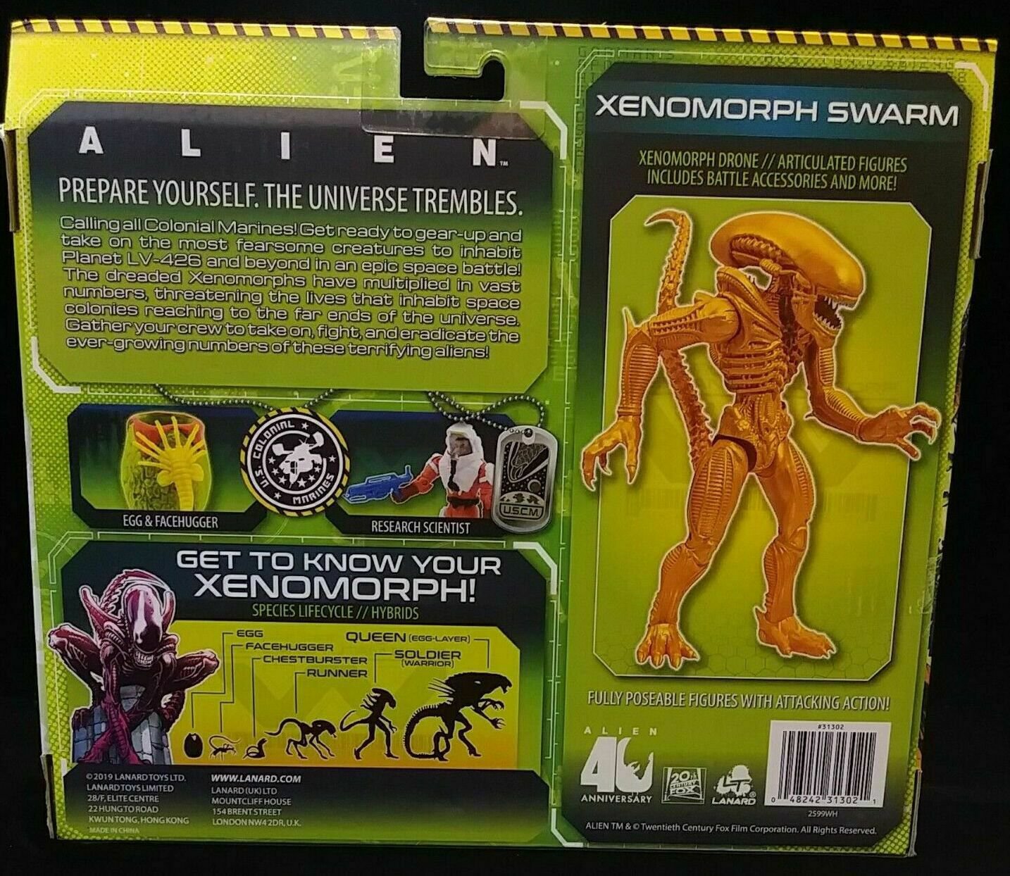 Alien Collection Xenomorph Swarm Alien Battle Set Walmart Exclusive New