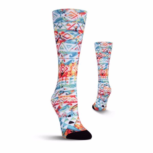 Women's Big Island Sport Cushioned Tube Socks by Kurb Size 9-11