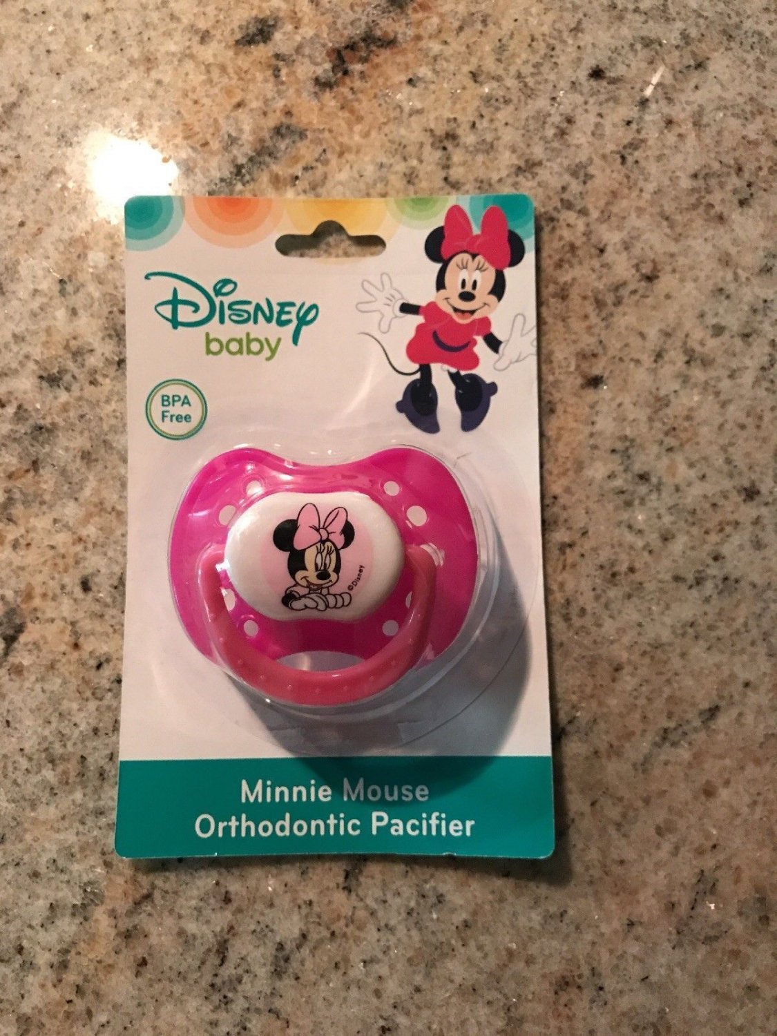 Disney Baby Minnie Mouse Orthodontic Pacifier BPA Free