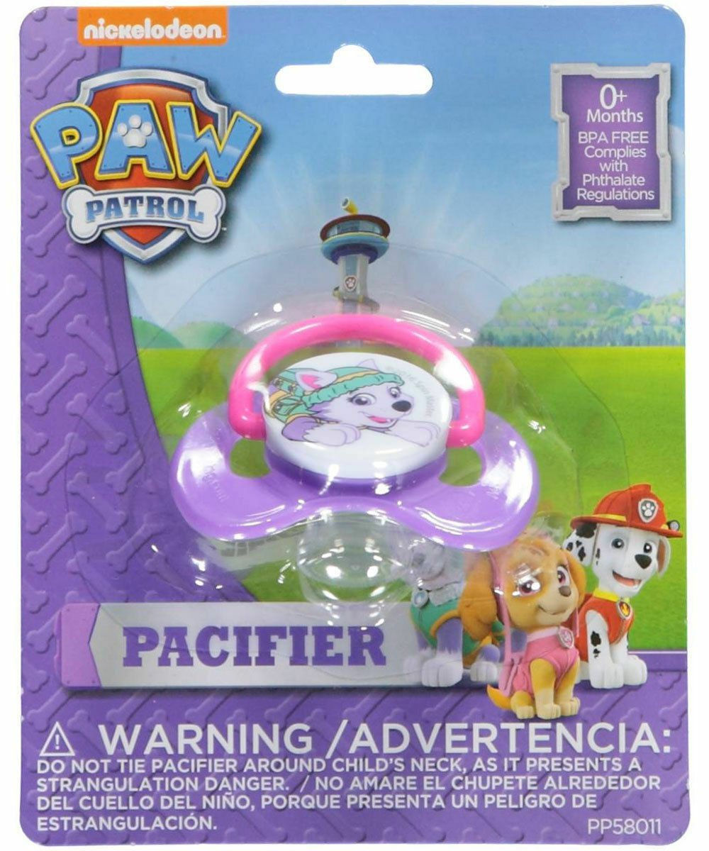 Nickelodeon Paw Patrol Everest Pacifier with Cover 0+ Months BPA Free