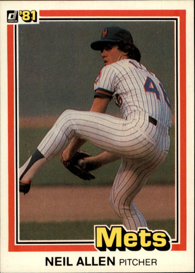 1981 Donruss 276 Neil Allen
