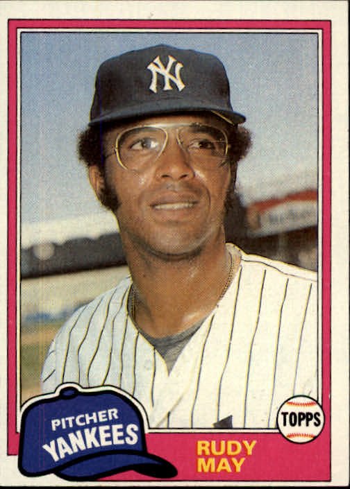 1981 Topps 179 Rudy May